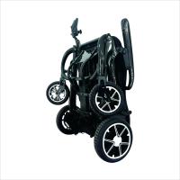 China Electric Wheelchair with Magnesium Alloy Wheels 230mm/180mm and 10km Driving Range for sale