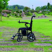 China 300lbs Loading Assurance Full Carbon Fiber Motorized Wheelchair with Brushless Motor for sale