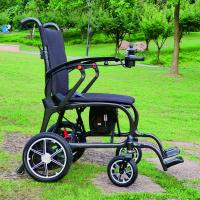 China 910mm*610mm*875mm Mini Full Carbon Fiber Electric Wheelchair 11.5kg 330lbs Load for sale