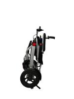 China Foldable Aluminum Wheelchair for Disabled SILVER COLOR 300mm Rear Wheel/200mm Front Wheel for sale