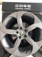 China 180C Curing Wheel Powder Coating Polished Aluminum Base ISO9001 35-40um for sale
