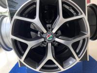 China 180C Curing Wheel Powder Coating Polished Aluminum Base ISO9001 35-40um for sale