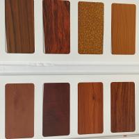 China Thermal Transfer Thermoset Powder Coating Wood Effect With ROHS Approval for sale