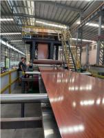 China Imitation Wood Grain Thermoset Powder Coating for Coil Transfer 20-40s Curing for sale