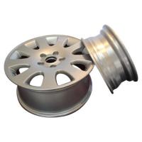 China Chemical Resistant Grey Matte Wheel Powder Coating Electrostatic Spray 180C Cure for sale