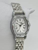 China Mineral Dial Stainless Steel Watch with Date Display and Luminous Hands for sale