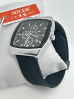China Durable And Elegant Men's Quartz Wrist Watch With Leather Band for sale