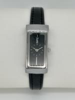 China Engraved Waterproof Leather Strap Quartz Watch Modern Luxury Stylish Watch for sale