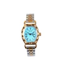 China Oval Dial Stainless Steel Strap Watch With Luminous Hands And Date Display for sale