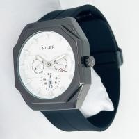 China Casual Wrist Watch Chronograph Waterproof Luminous Calendar Silicon Band Men Watch for sale