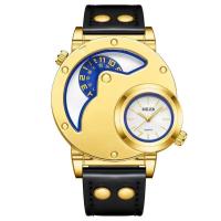 China Creative Design Quartz Watch With Durable Denim Leather Strap For Teenagers for sale