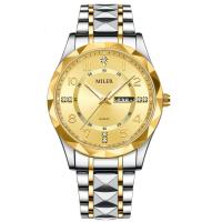 China ML-1003 quartz wrist watch Waterproof Watches Luminous Stainless Steel Watches for sale