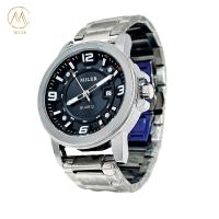 China Factory Direct Sale Novelty New Arrival Chronograph Low Price Men Quartz Watches Stainless Steel Band for sale