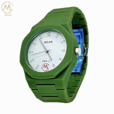 China White Dial Modern Minimalist Sports Watches With Luminous Pointer For Men And Women for sale