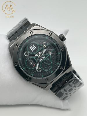 China Hollowed Out Design Wrist Waterproof Quartz Movement Watch with Stainless Steel Strap for sale