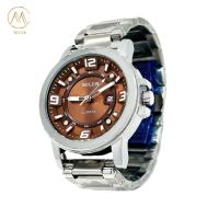China Waterproof and Luminous Stainless Steel Strap Watch for Businessmen and Women with Square Quartz Movement for sale