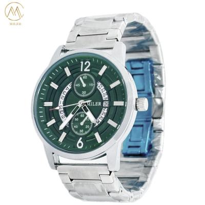 China Hot Selling Mens Luxury Business Quartz Wristwatch  Chronograph Waterproof OEM/ODM Clock for sale