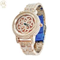 China New Style China Movement Fancy Ladies Watch Full of Diamond Watch for sale