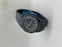 China Custom Logo 3ATM Waterproof Stainless Steel Strap Watch for Men Black Band and Digital Display for Active Lifestyles for sale