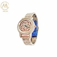 China Stainless Steel Strap Quartz Wrist Watch Mineral Dial Window Material Type for Performance and Hot Competition for sale