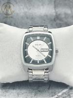 China Luxury Waterproof  Date Showing Stainless Steel Quartz Watch for Men and Women for sale