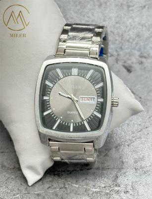 China Men's Watch Luxury Quartz Movement Watch with Stainless Steel for sale