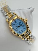 China Logo Customized Oval Case Shaps Ml 222 Stainless Steel Strap Quartz Women Watch for sale