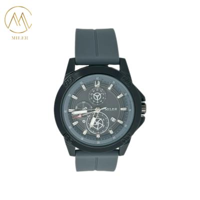 China New Design Good Sell Waterproof Quartz Watch Silicone Strap Watch For Adult for sale
