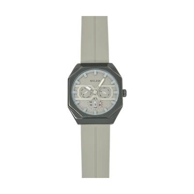 China Silicone Band Silicon Strap Watch Black / Red / Yellow / Gray With Buckle Clasp for sale