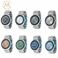 China Black Bezel Quartz Wrist Watch Featuring Mineral Dial Window Material Type for sale