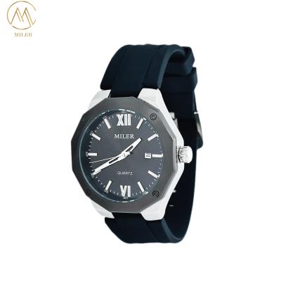 China Wholesale Sports Waterproof Quartz Watch with Silicone Strap for sale