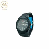 China Waterproof  30ATM 7 Colors Quartz Wrist Watch With Stainless Steel Strap for sale