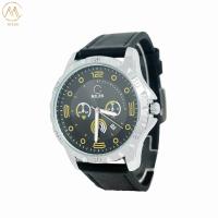 China 30 Meters Water Resistance Leather Strap Quartz Watch with LOGO Customization for sale