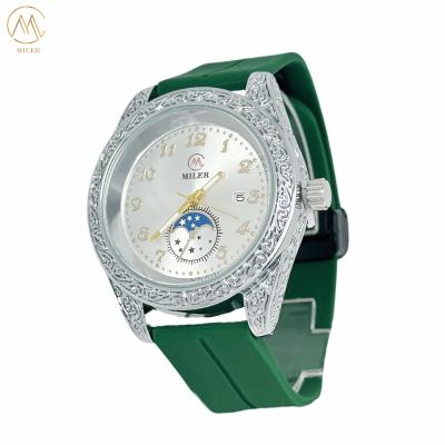 China Factory Direct Sale Fashion Sports Silicone Strap Wristwatches for sale
