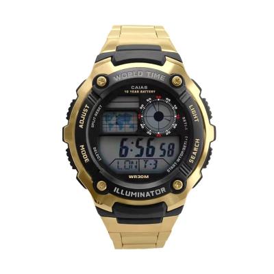 China CAIAS ML3102 Man Digital Watch Customize Logo Sport Waterproof Wrist Watch for sale
