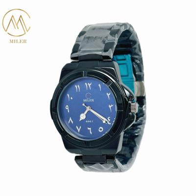 China Women's Quartz Wrist Watch White Dial 30m Waterproof for sale