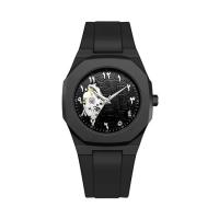 China Wholesale Custom Logo Creative Design Durable Denim Quartz Wrist Watch with Secure Hook Buckle for sale