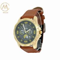 China Miler Quartz Dress Watch for Women 30ATM Waterproof Golden Dial for sale