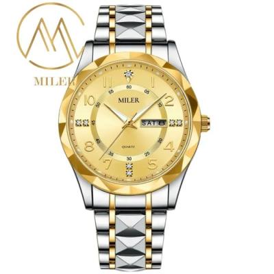 China Miler Men's Quartz Dress Watch 30m Waterproof Stainless Steel for sale
