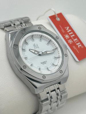 China Miler Quartz Dress Watch Stainless Steel Band 30m Waterproof for sale