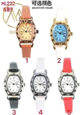 China Stainless Steel Quartz Wrist Watch with Deployment Buckle and Tempered Glass for Women for sale