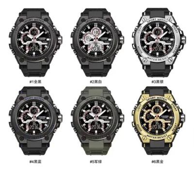 China Wholesale Digital Sport Watch Good Performance Silicone Strap Watch with Waterproof Feature for sale