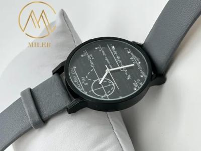 China Promotion Gift Watches with Leather Strap Multi-Function Quartz Man Fashion Customization for sale