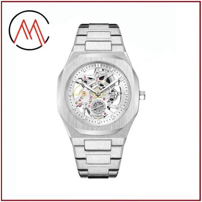 China Classic Stainless Steel Strap Watch including Round Dial and Laser Printed Logo for sale