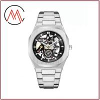 China Timeless Stainless Steel Strap Watch Including Round Dial and Laser Printed Logo Suitable for Corporate Gifts and Offers for sale