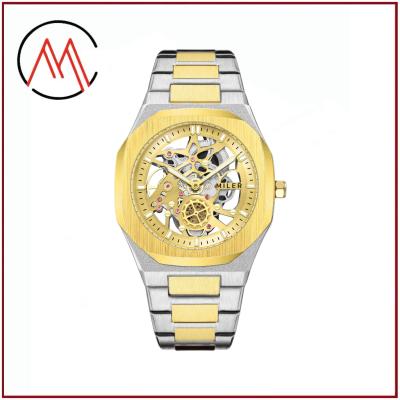 China Workable OEM LOGO Quartz Wrist Watch with Stainless Steel Strap Watch for sale