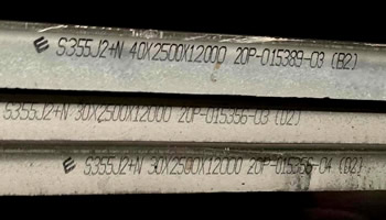 S355J2+N steel plate