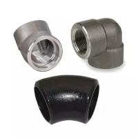 China Seamless Carbon Steel Pipe Fittings Butt Weld Elbow ANSI B16.9 Cold Rolled for sale
