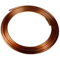 China Polished Soft 0.2mm~910mm  Straight Copper Pipe Tube Round Shape for sale