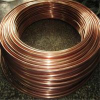 China C1100 C12200 Round Pancake Coil Copper Tube For Air Conditioner for sale